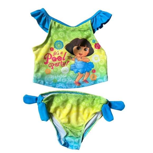 Nickelodeon | Swim | Dora The Explorer 2 Piece Bathing Suit | Poshmark